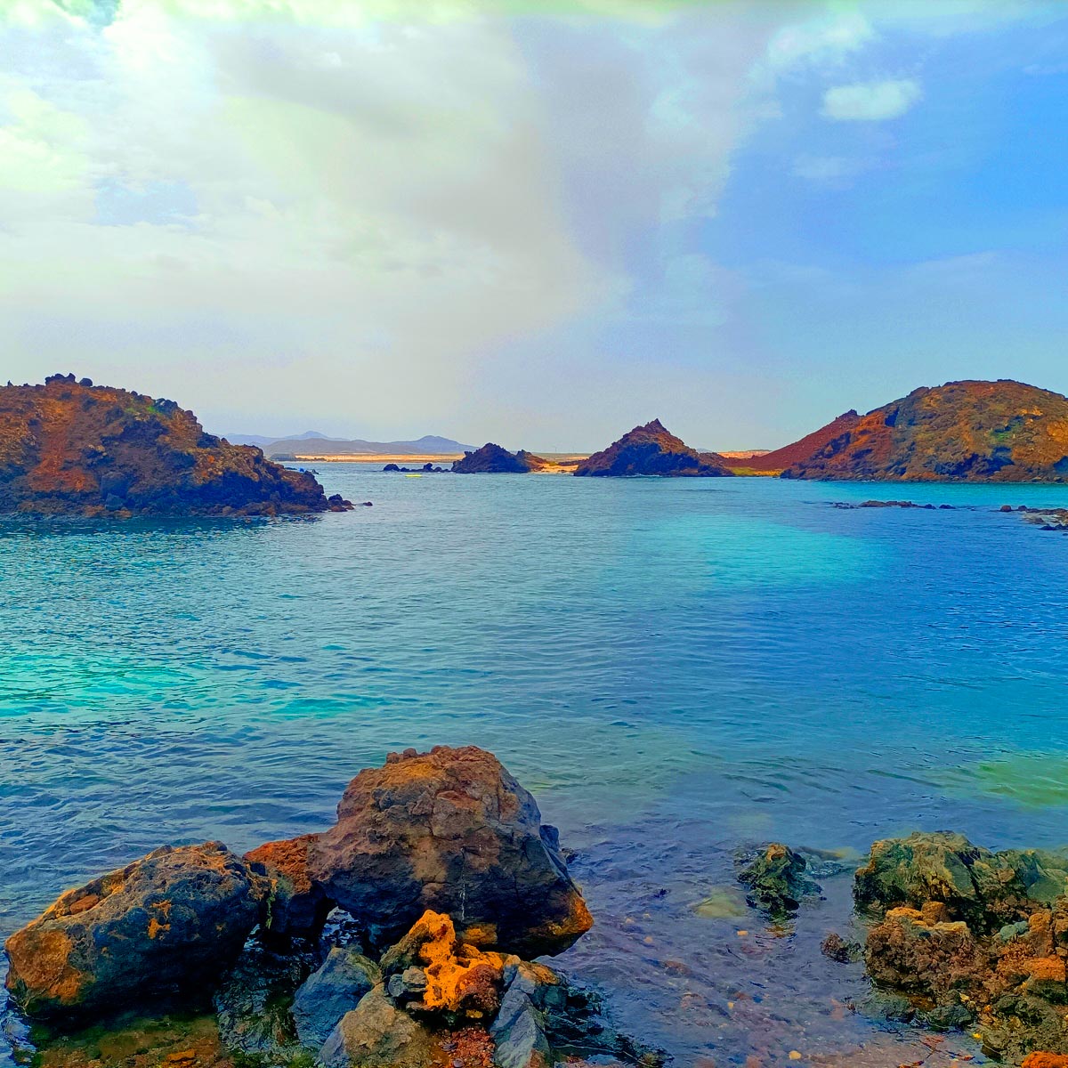 Isla de Lobos - Norte y solana